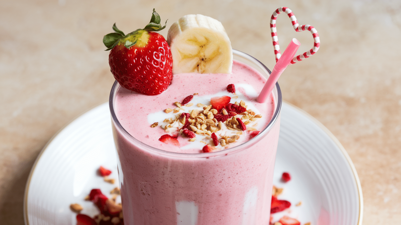 Refreshing and Festive Love Potion Smoothies Recipe - Cozy Cadence