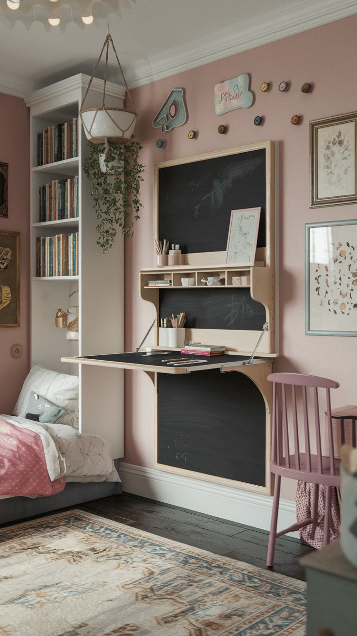 23 Best Craft Desk Ideas for Girls’ Rooms to Spark Creativity - Cozy ...