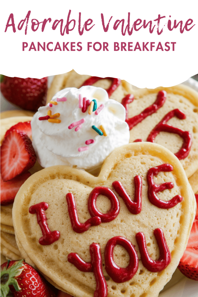 Creative and Festive Valentine Pancake Art Recipe - Cozy Cadence