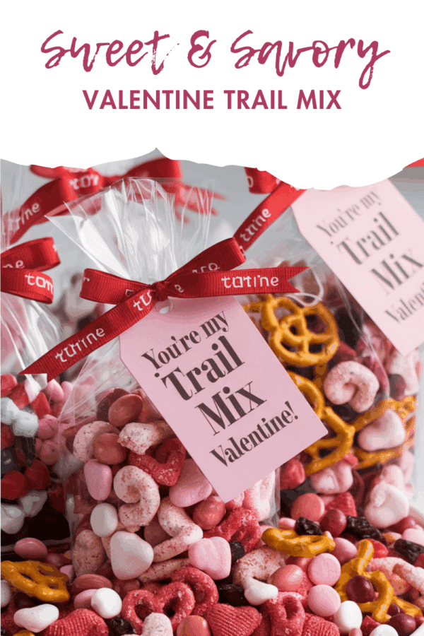 Sweet and Savory Valentine’s Trail Mix Recipe - Cozy Cadence