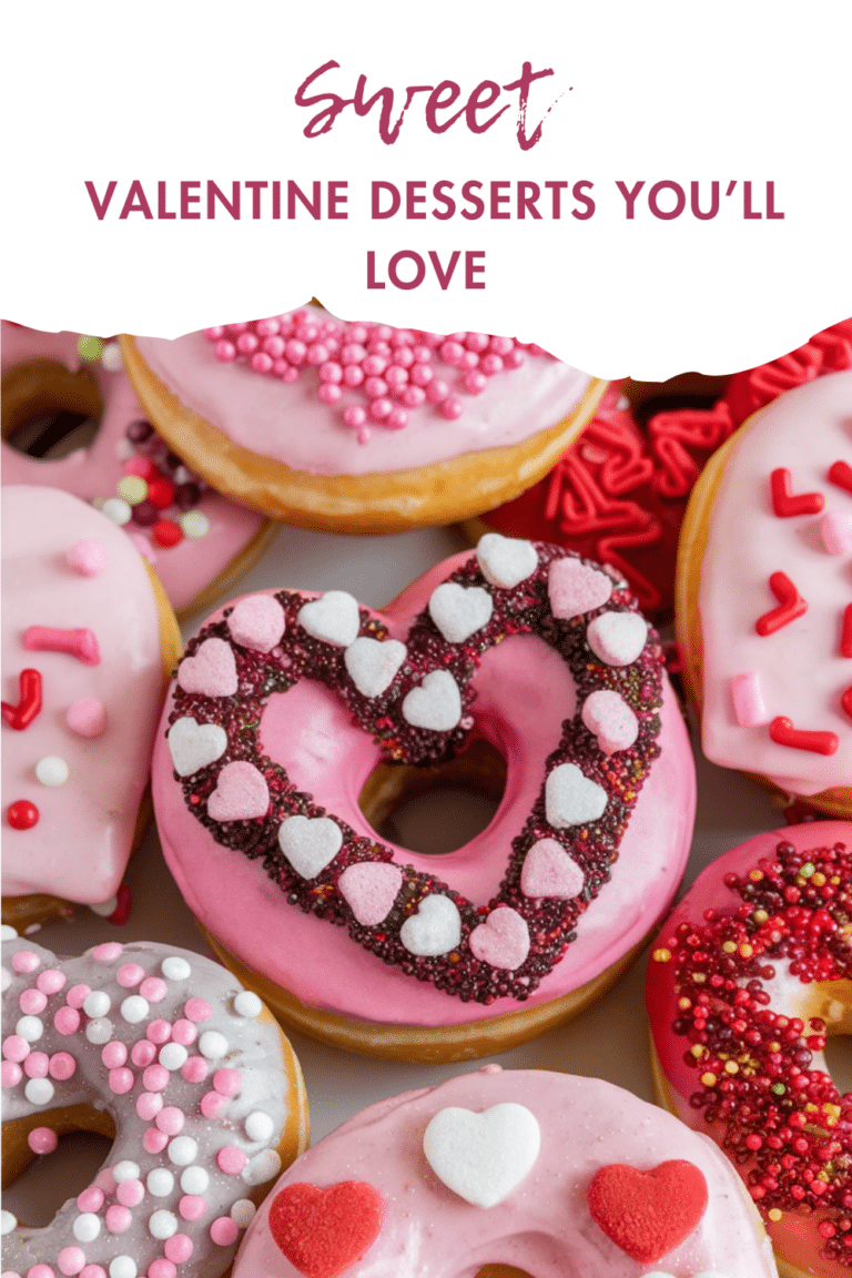 Creative and Fun Valentine’s Day Donut Decorating Recipe - Cozy Cadence