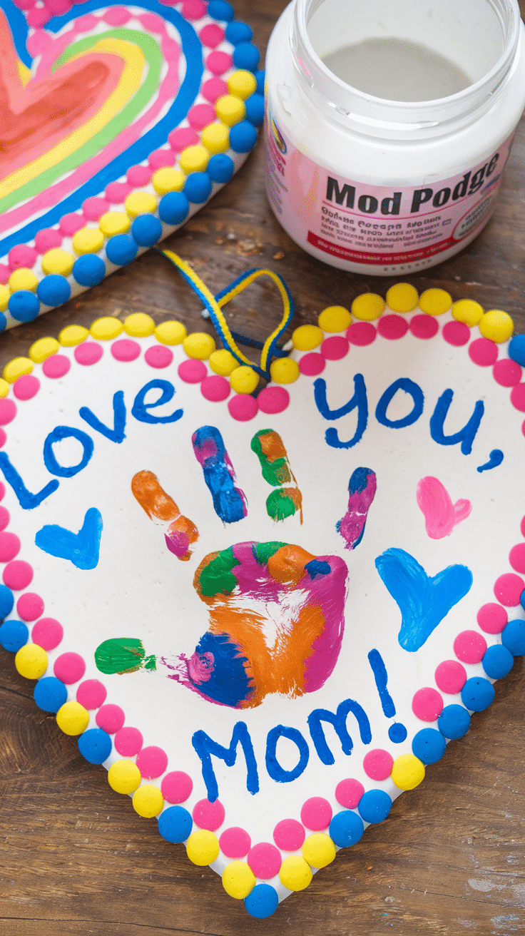 27 Best Mother’s Day Crafts for Kindergarten Kids to Make with Love ...