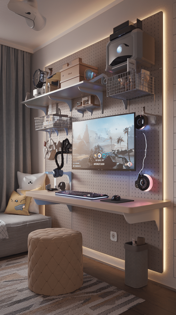 23 Best Cozy Gaming Room Ideas for Kids That They’ll Love - Cozy Cadence