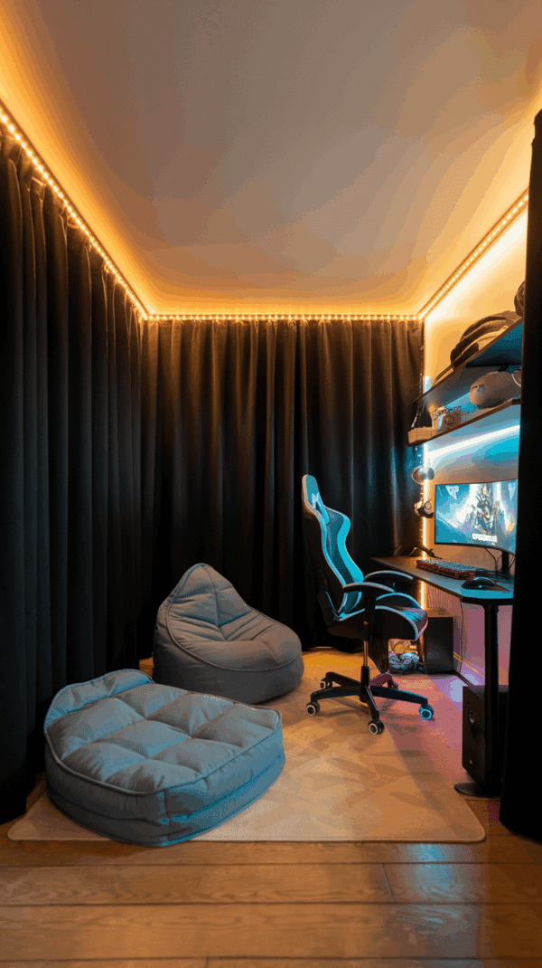 23 Best Cozy Gaming Room Ideas for Kids That They’ll Love - Cozy Cadence