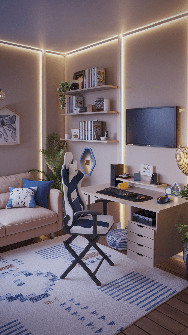 23 Best Cozy Gaming Room Ideas for Kids That They’ll Love - Cozy Cadence
