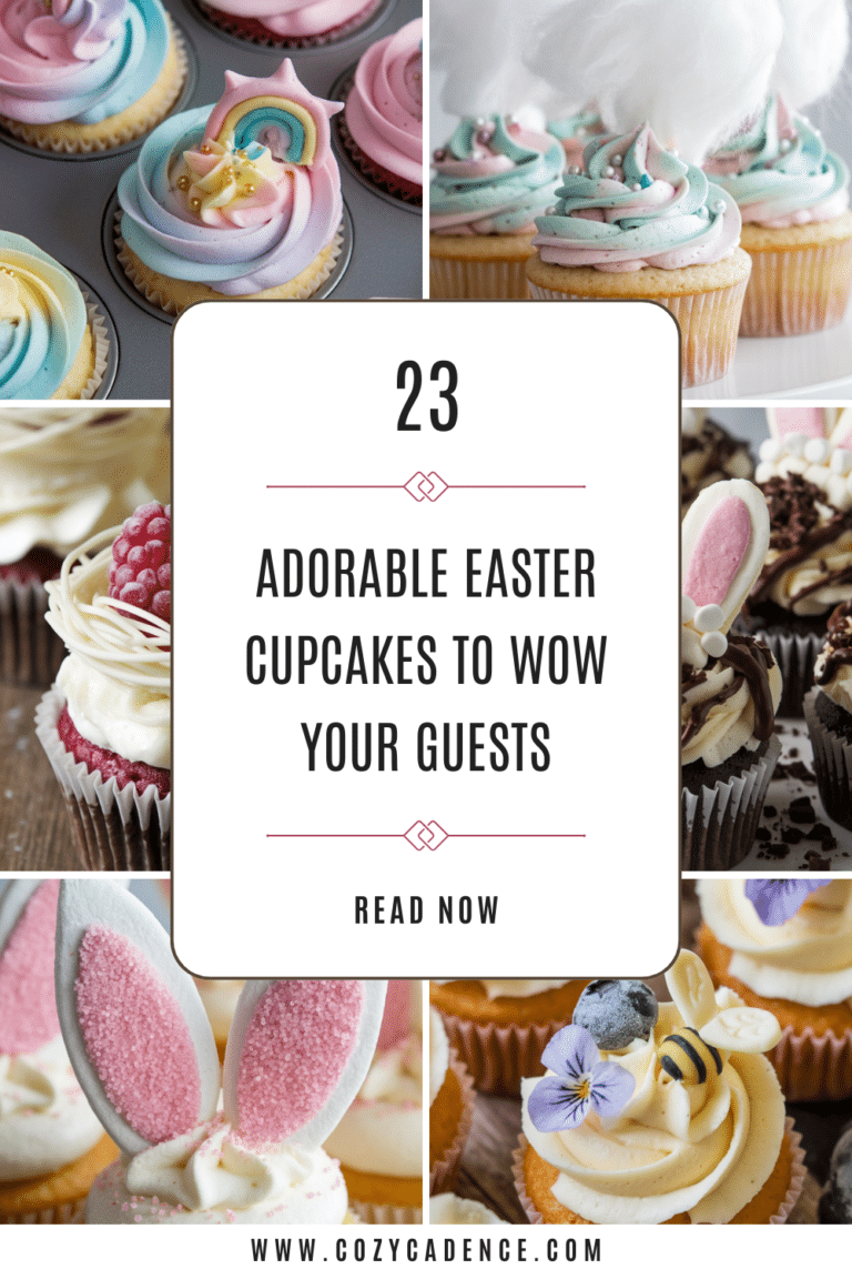 23 Adorable Easter Cupcakes That Will Wow Your Guests - Cozy Cadence