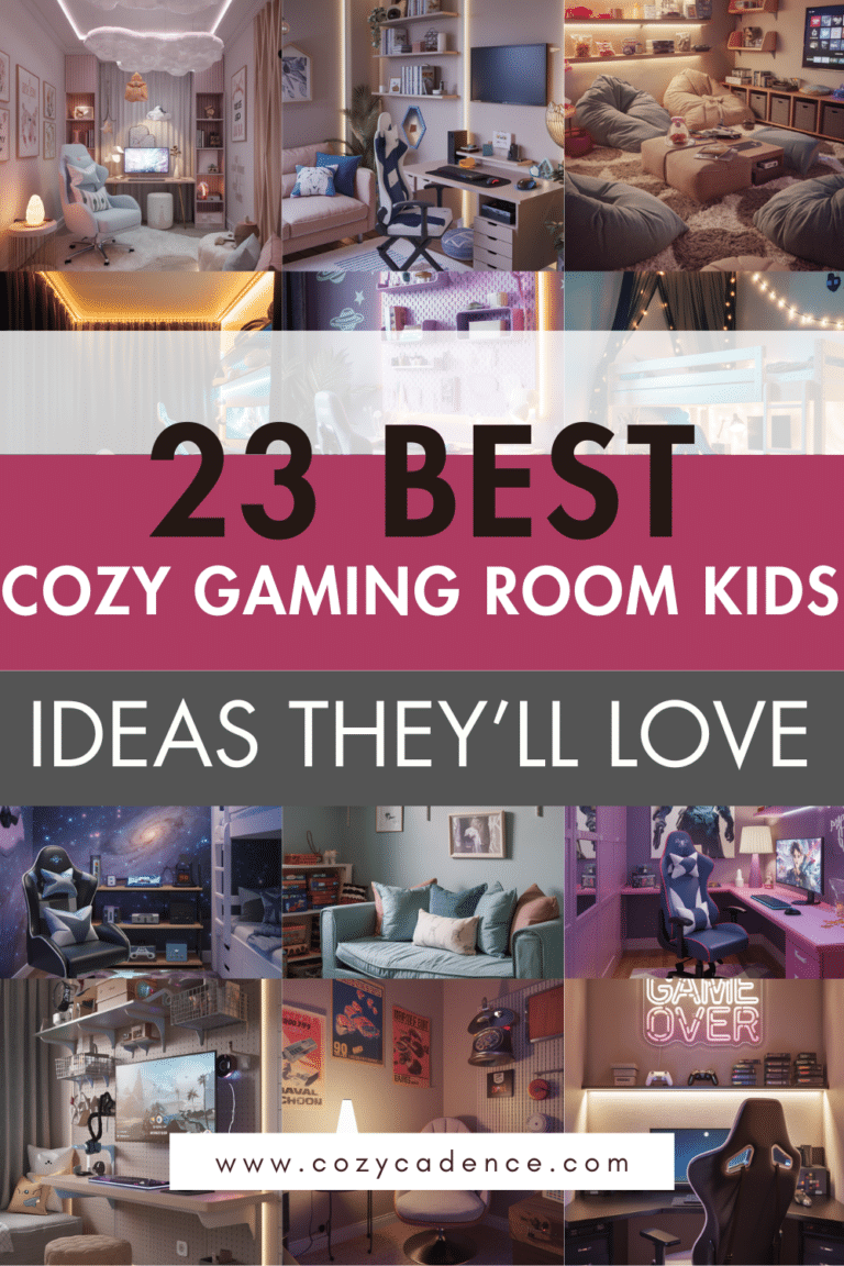 23 Best Cozy Gaming Room Ideas for Kids That They’ll Love - Cozy Cadence