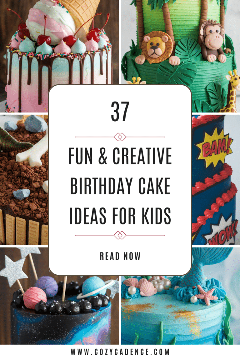 37 Fun Birthday Cake Ideas for Kids That Will Wow Them - Cozy Cadence