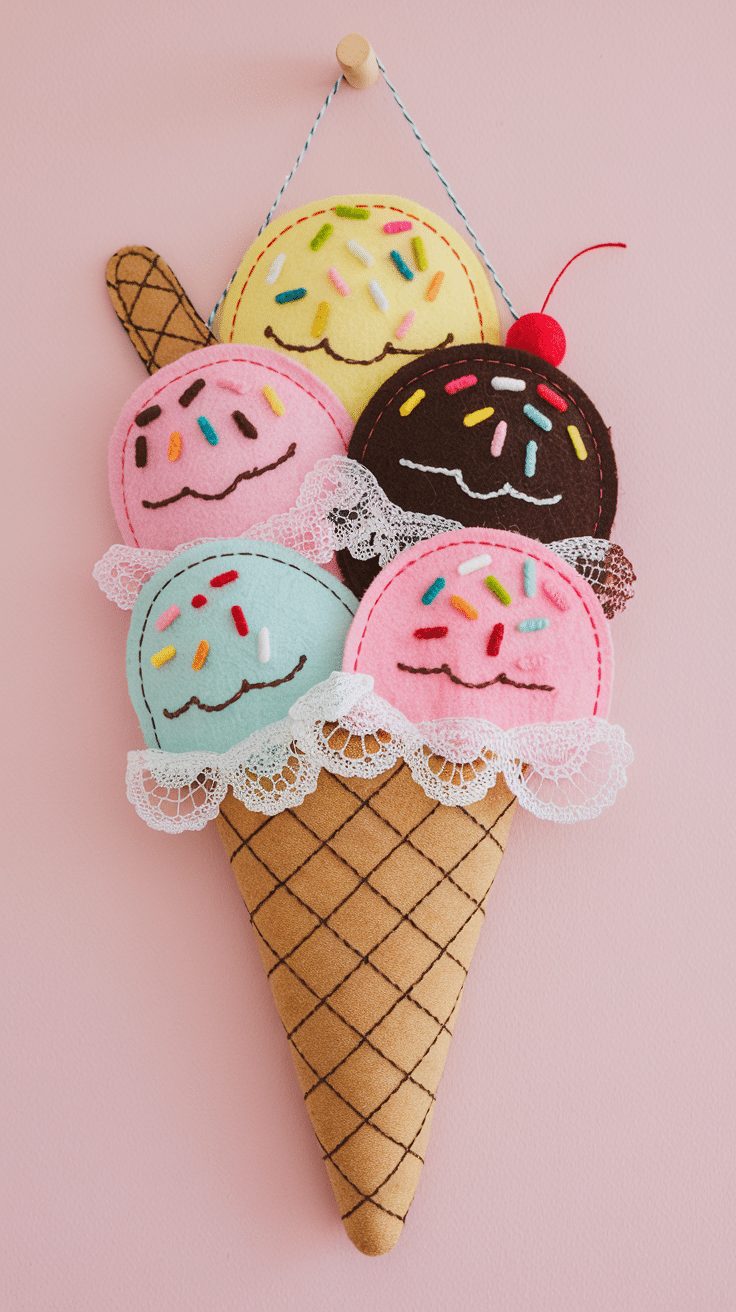 23 Easy & Fun Ice Cream Cone Crafts for Kids - Cozy Cadence