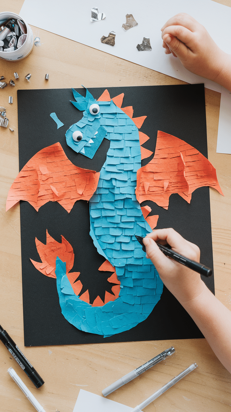 41 Epic Dragon Crafts for Kids That Spark Creativity - Cozy Cadence
