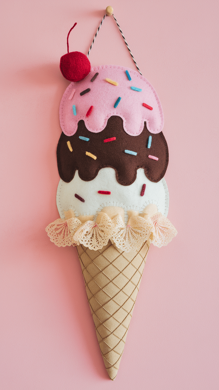23 Easy & Fun Ice Cream Cone Crafts for Kids - Cozy Cadence