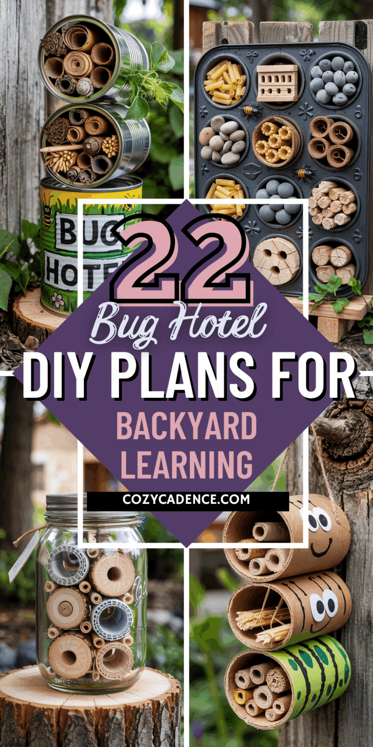 22 Bug Hotel DIY Ideas for Kids That Make Backyard Science Fun 🐞🏡 ...