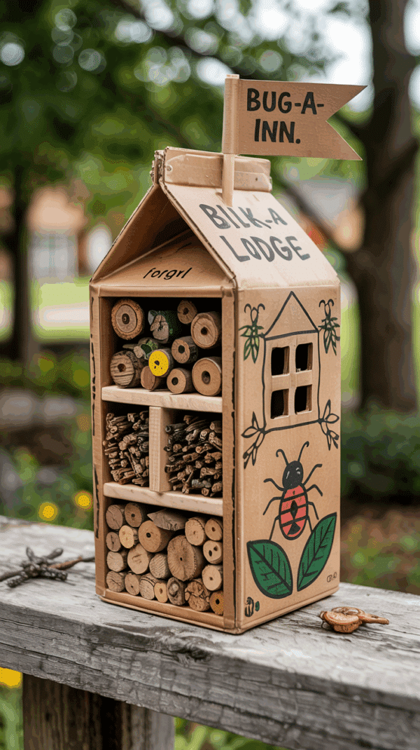22 Bug Hotel DIY Ideas for Kids That Make Backyard Science Fun 🐞🏡 ...