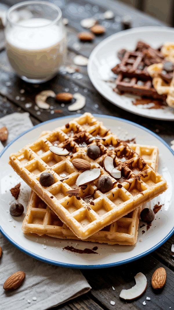 29 Healthy Waffles for Kids That Are Fun, Easy & Totally Yummy 🧇🍓 ...