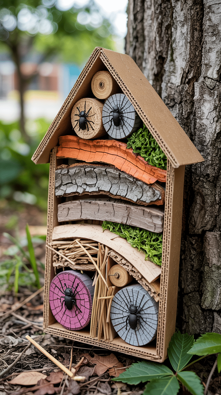22 Bug Hotel DIY Ideas for Kids That Make Backyard Science Fun 🐞🏡 ...