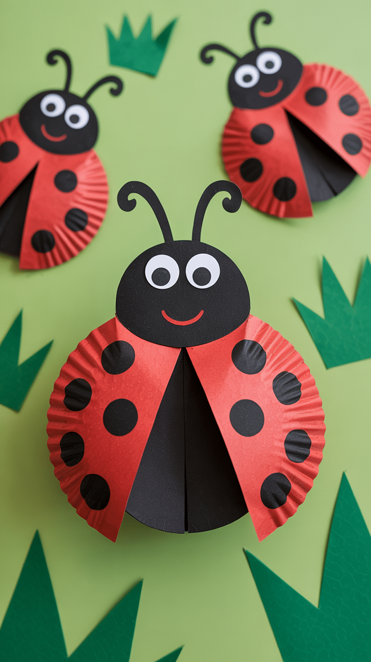 13 Adorable Ladybug Crafts Preschool Kids Will Love to Make - Cozy Cadence