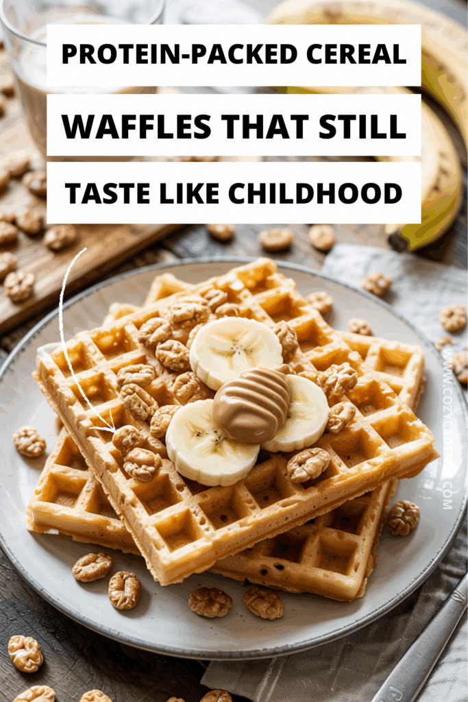 Cereal Crunch Waffles with Hidden Protein – Crispy, Wholesome, and ...