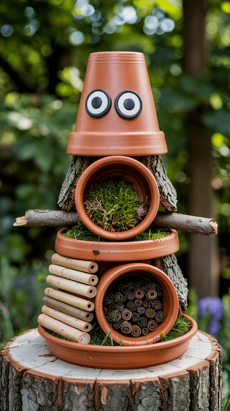22 Bug Hotel DIY Ideas for Kids That Make Backyard Science Fun 🐞🏡 ...