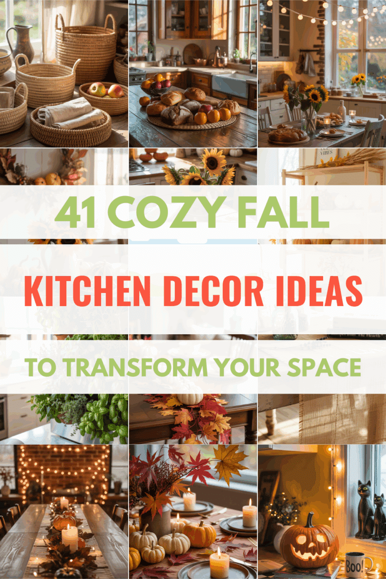 41 Cozy Fall Kitchen Decor Ideas to Transform Your Space - Cozy Cadence