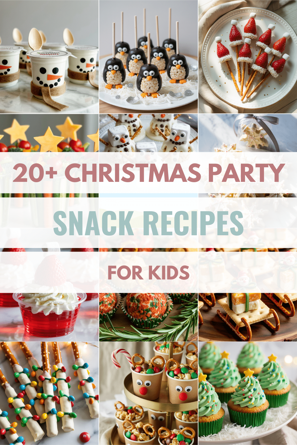 22 Festive Christmas Snacks for Kids’ School Parties (Easy & Adorable ...