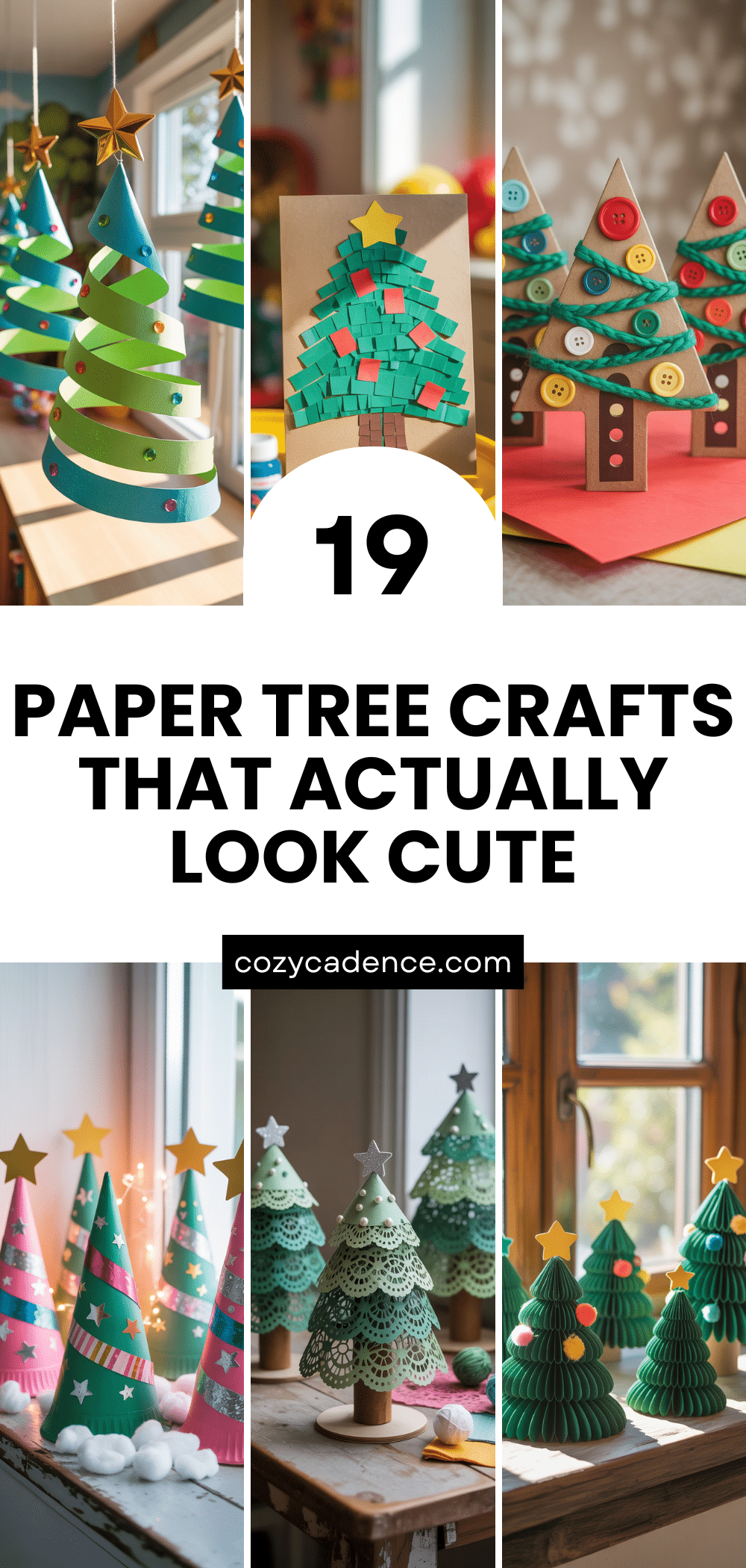 19 Easy Paper Christmas Tree Crafts for Kids That'll Make Your Holiday ...