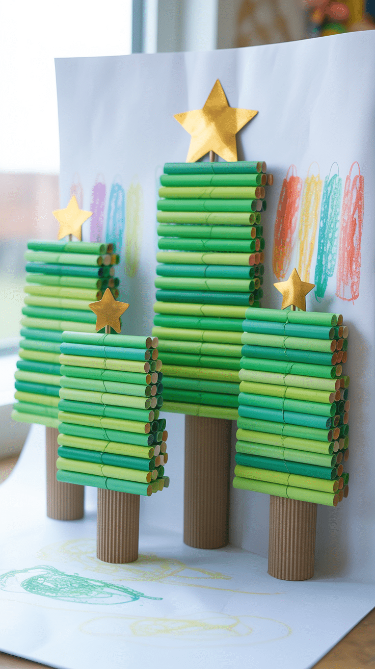 19 Easy Paper Christmas Tree Crafts for Kids That'll Make Your Holiday ...