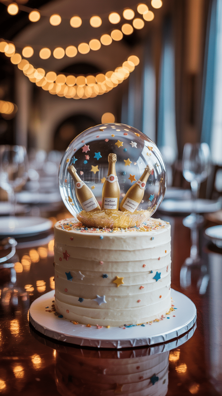 19 New Year Cake Ideas That Will Sweeten Your Celebration - Cozy Cadence