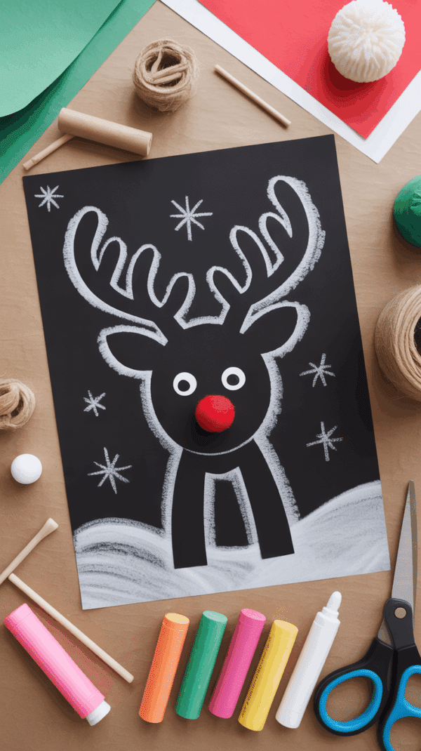 21 Easy Reindeer Crafts for Kids - Cozy Cadence